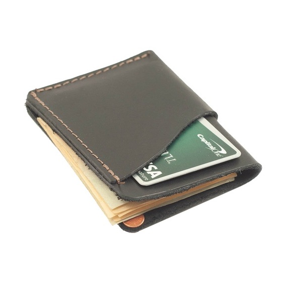 Rustico | Accessories | Mens Rustico Leather Wave Wallet Edc Charcoal ...